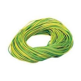 PVC Earth Sleeving 3mm Green / Yellow (100m Drum)